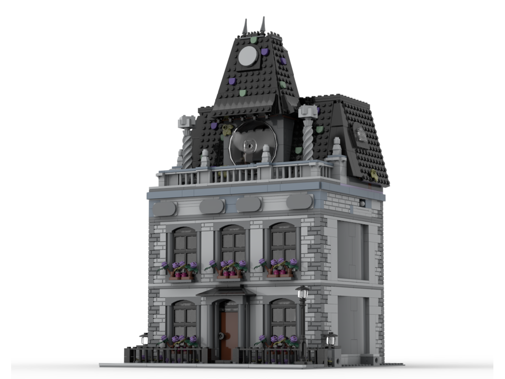 LEGO MOC Wednesday's Mansion - Modification of Set 76781 by Brick ...