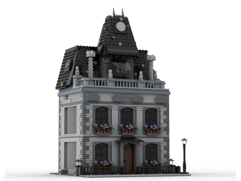 LEGO MOC Wednesday's Mansion - Modification of Set 76781 by Brick ...