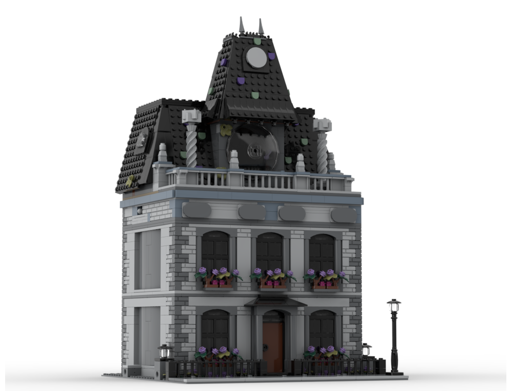 LEGO MOC Wednesday's Mansion - Modification of Set 76781 by Brick ...