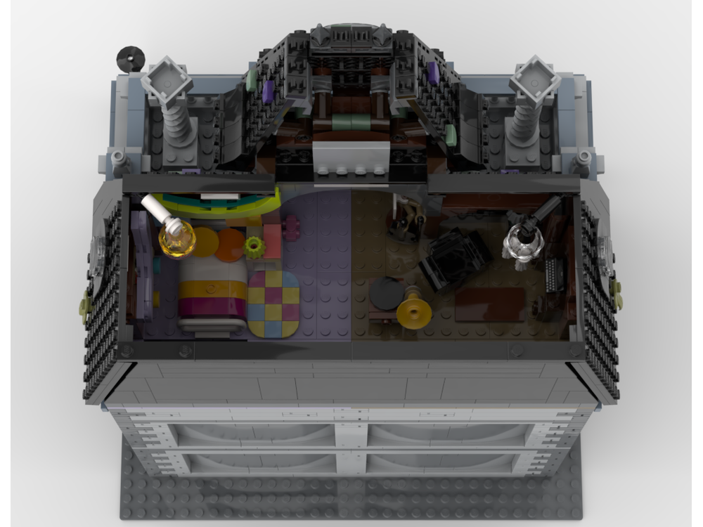 LEGO MOC Wednesday's Mansion - Modification of Set 76781 by Brick ...
