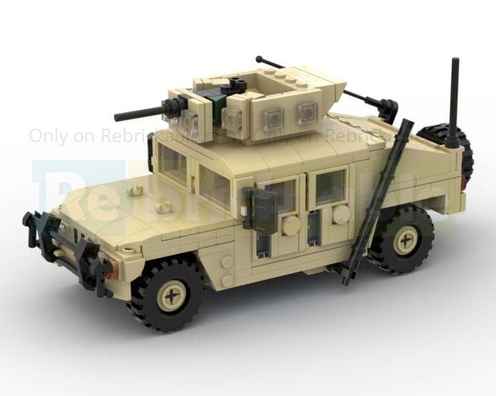 LEGO MOC-198511 M1151 HMMWV (Humvee) Up-armored armaments carrier ...