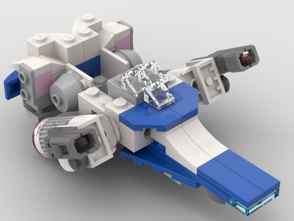 LEGO MOC Rex's Twin-Engine Rotator by Turret | Rebrickable - Build with ...