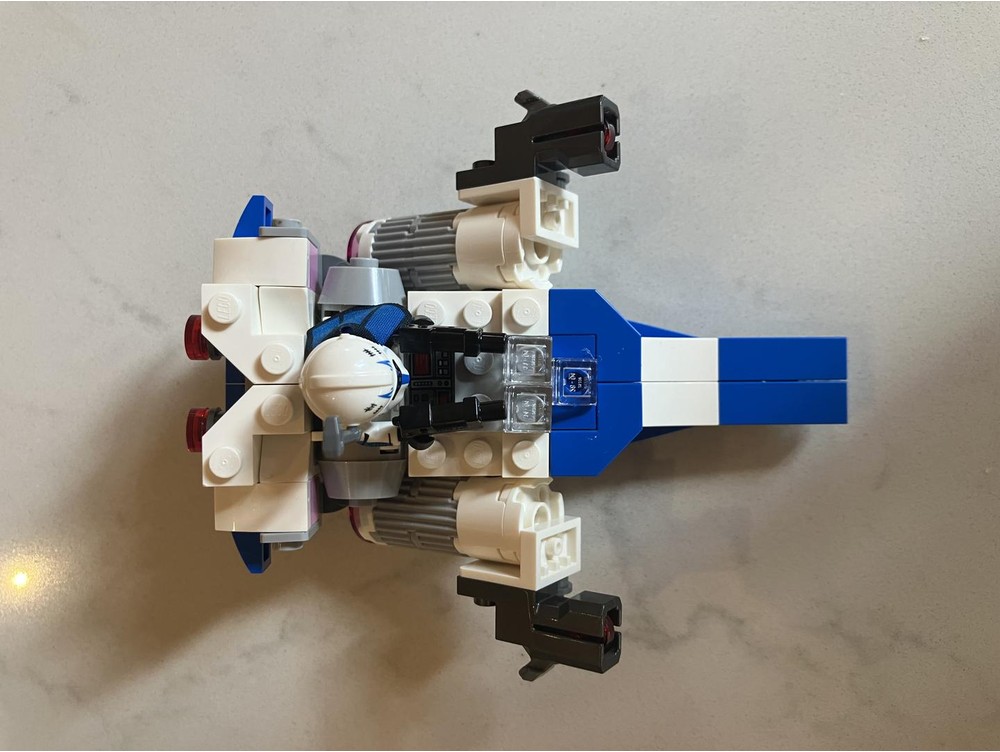 LEGO MOC Rex's Twin-Engine Rotator by Turret | Rebrickable - Build with ...