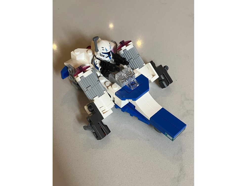 LEGO MOC Rex's Twin-Engine Rotator by Turret | Rebrickable - Build with ...