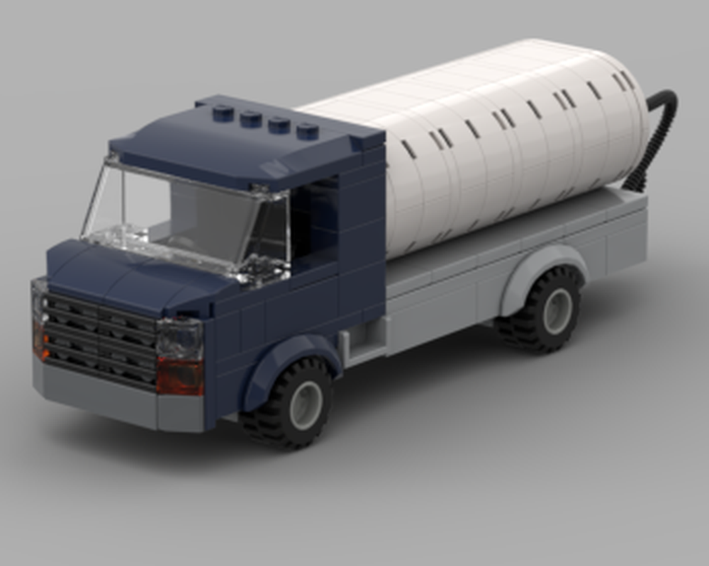 LEGO MOC Airport Fuel Truck by leeggoo_Creator | Rebrickable - Build ...