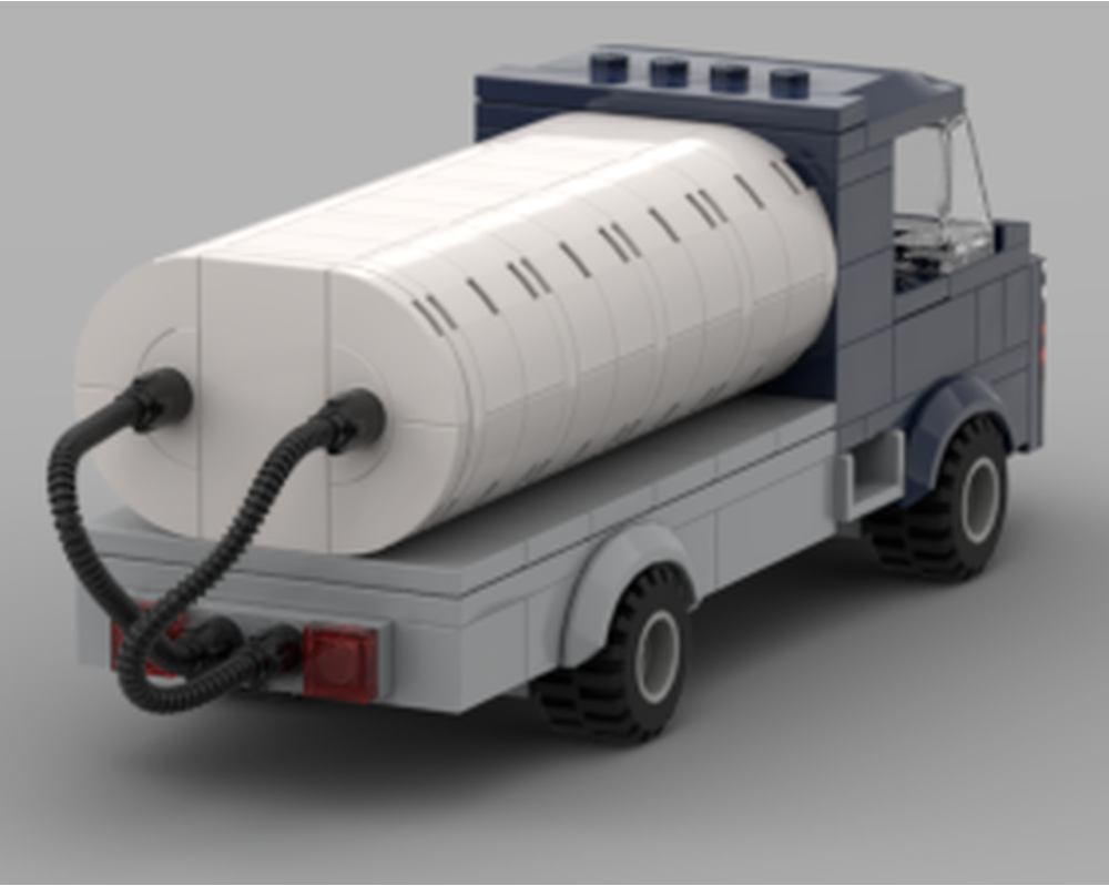 LEGO MOC Airport Fuel Truck by leeggoo_Creator | Rebrickable - Build ...