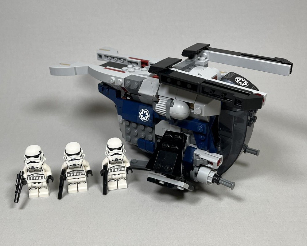 LEGO MOC 40755 Alternative build: Imperial patrol gunship by ...
