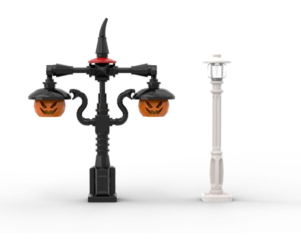 LEGO MOC Spooky Street Lamp - Autumn Village by Brickland Hills ...