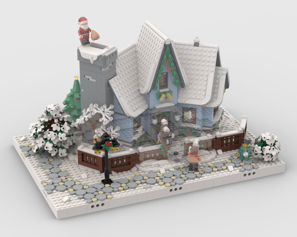 LEGO MOC Winter Village - Display for set 10293 Santa's Visit by ...