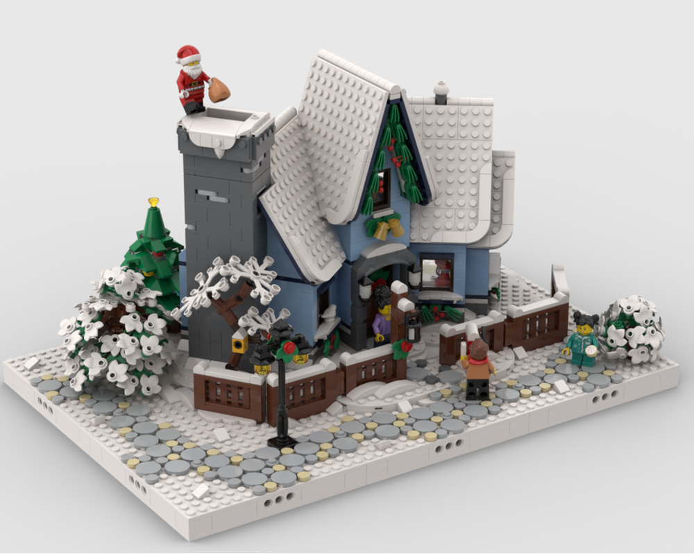 LEGO MOC Winter Village - Display for set 10293 Santa's Visit by ...