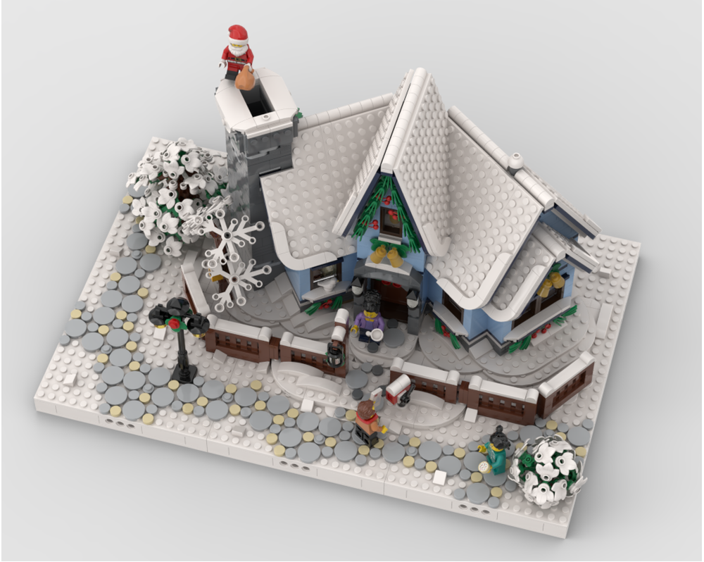 LEGO MOC Winter Village - Display for set 10293 Santa's Visit by ...