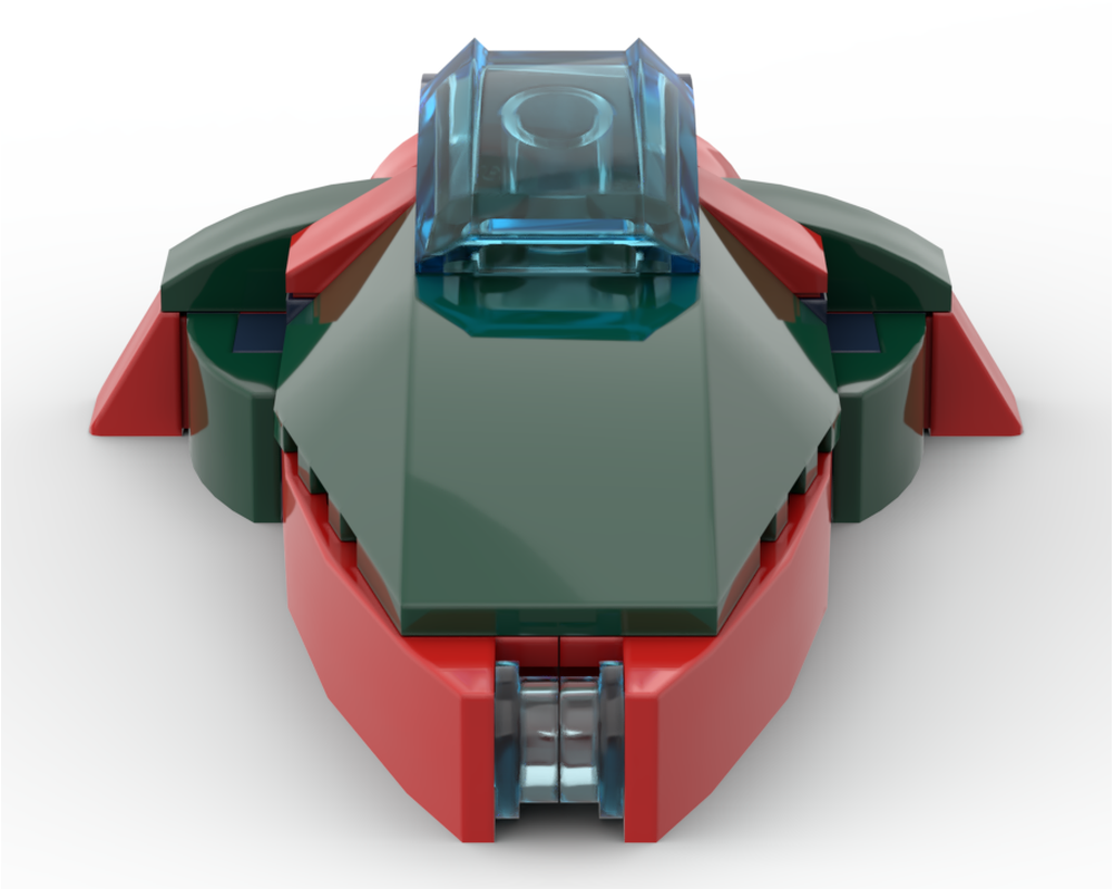 Lego Moc Microscale Spaceship By Natthegnat Rebrickable Build With Lego
