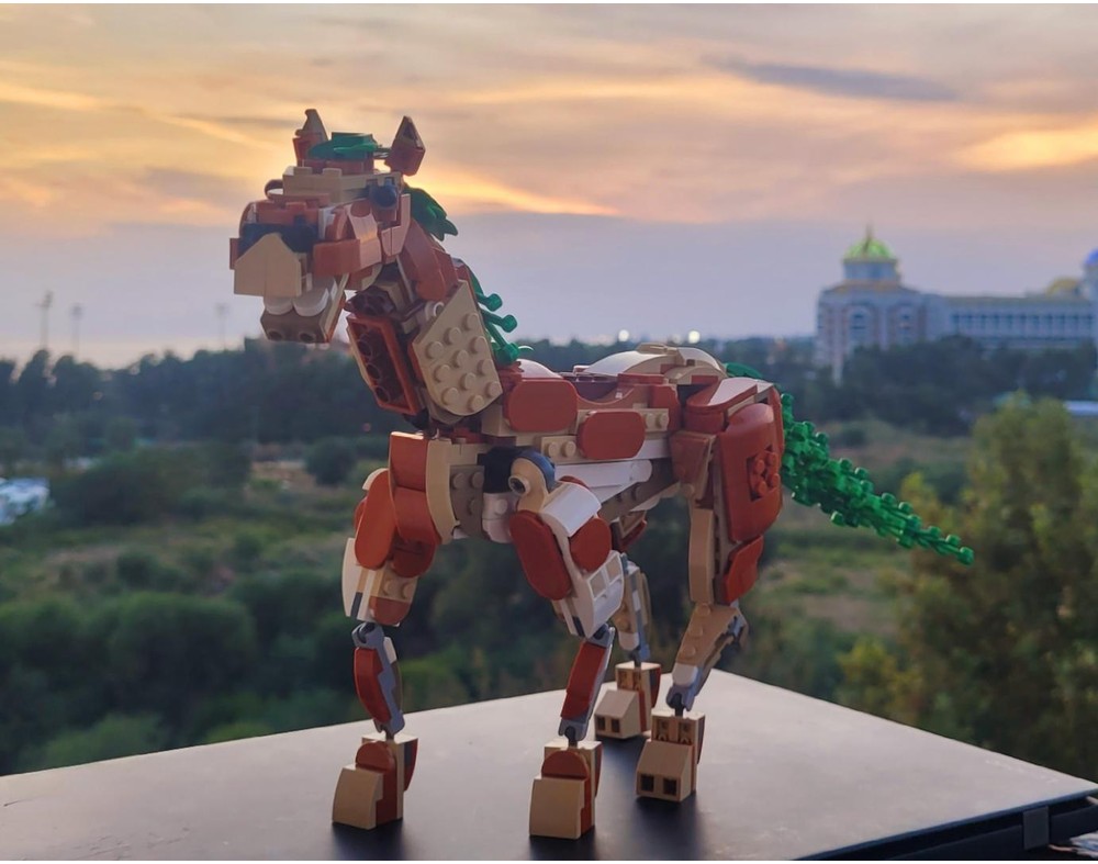 Lego Moc Fiery Mustang 31150 Alternate Build By Macharius
