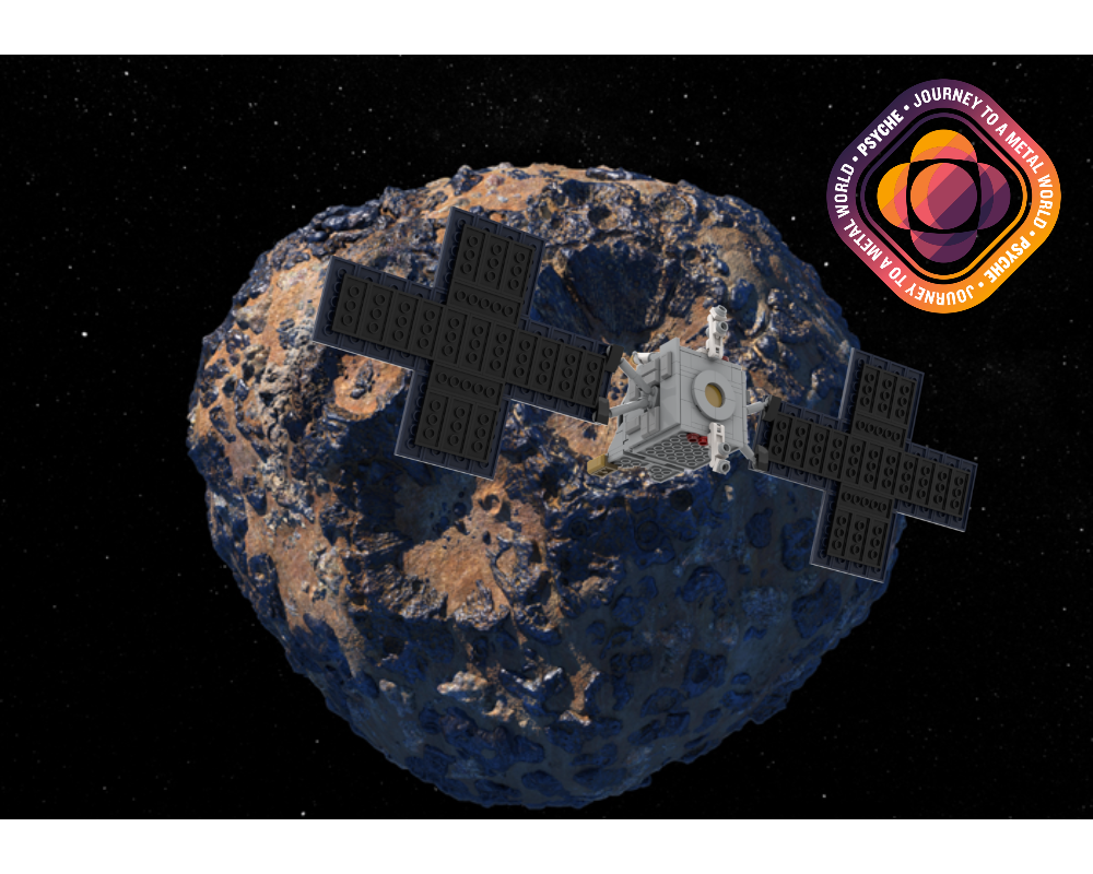 LEGO MOC Psyche Spacecraft by OrchardBuilds | Rebrickable - Build with LEGO