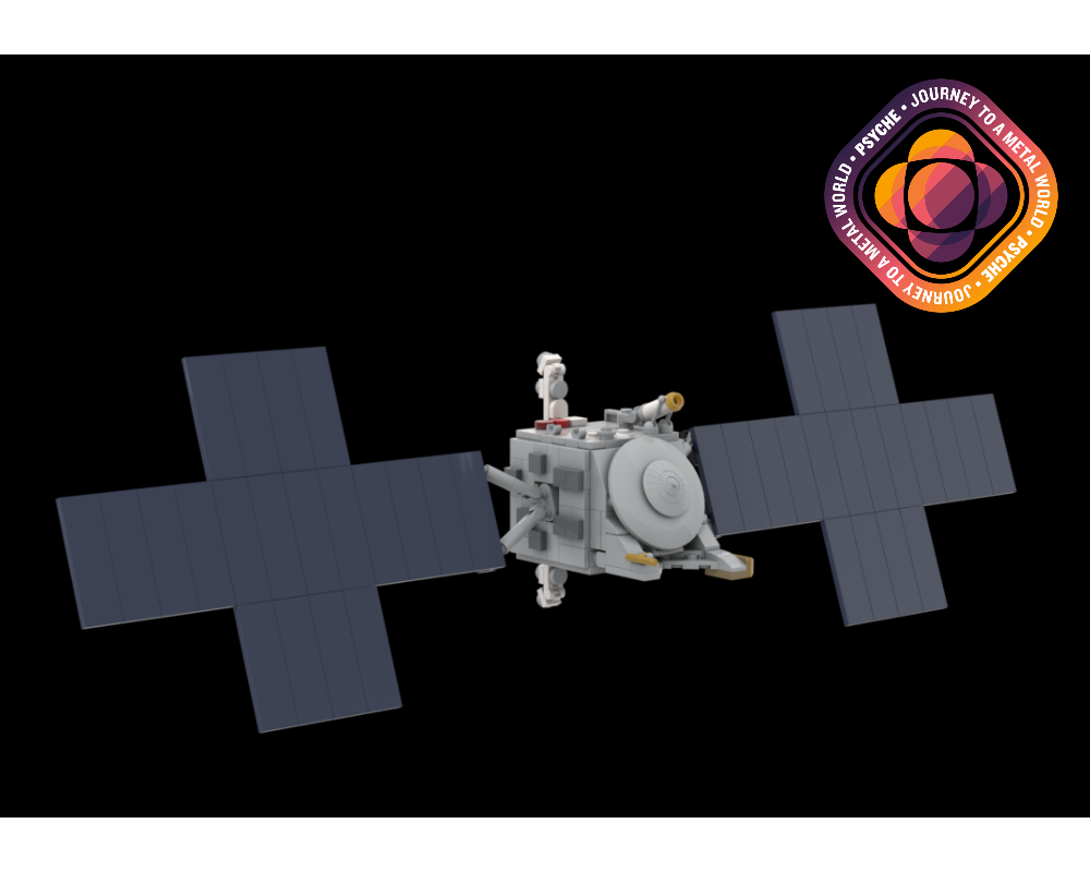 LEGO MOC Psyche Spacecraft by OrchardBuilds | Rebrickable - Build with LEGO