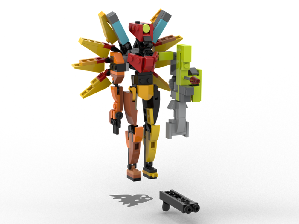 LEGO MOC Reconstructed V2 Ultrakill by Quibbers_ | Rebrickable - Build ...