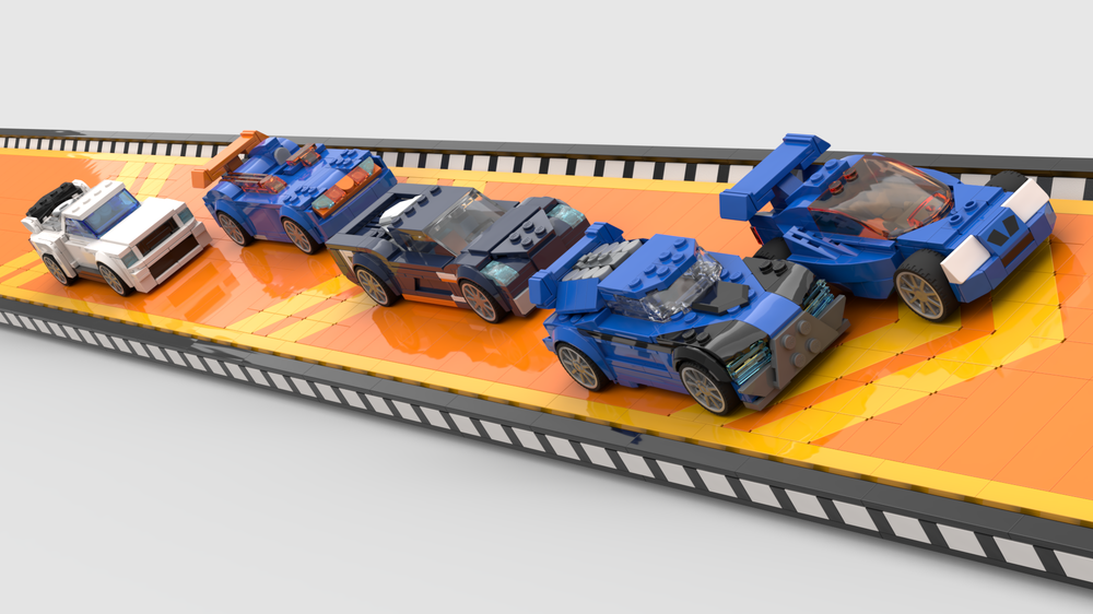 LEGO MOC Hot Wheels Acceleracers Teku Team by metis_lee | Rebrickable ...