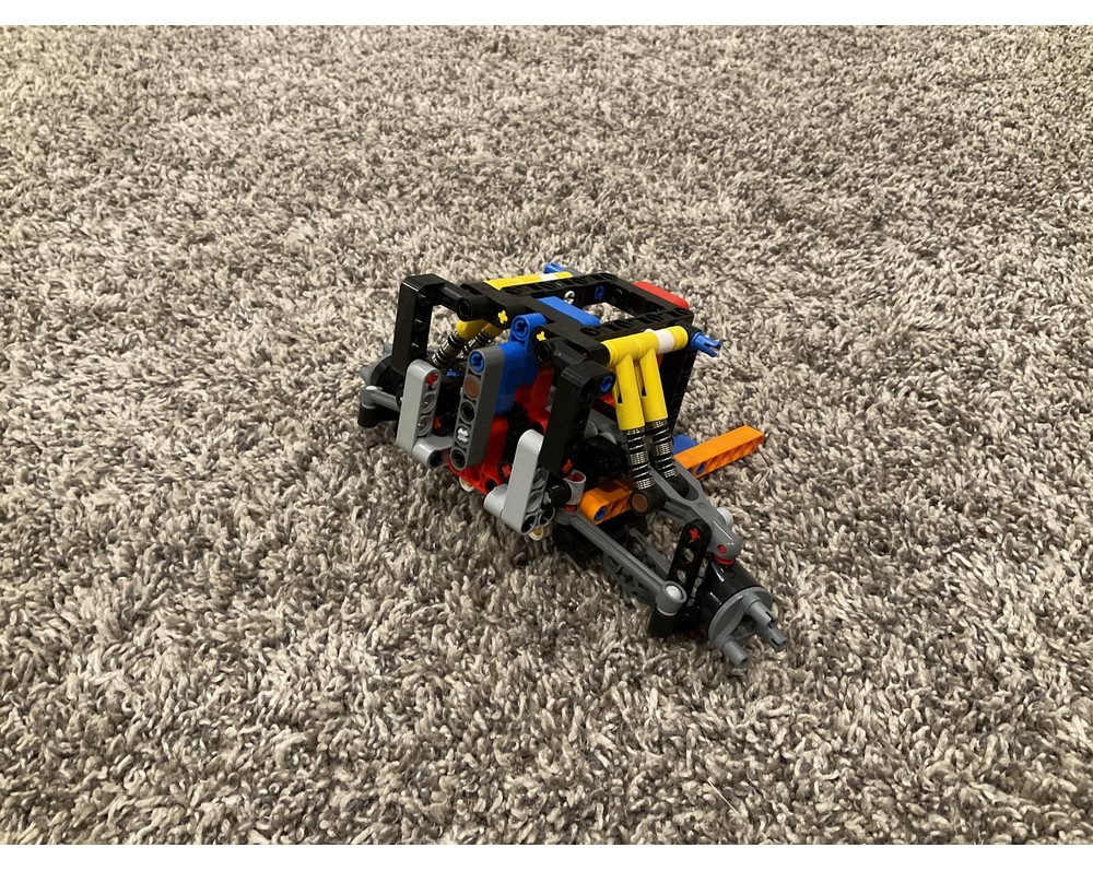 LEGO MOC Front Suspension by BossBuilder | Rebrickable - Build with LEGO