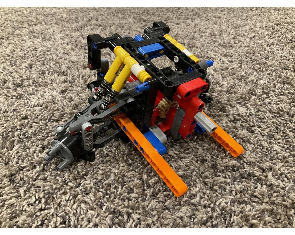 LEGO MOC-198570 Front Suspension by BossBuilder | Rebrickable - Build ...