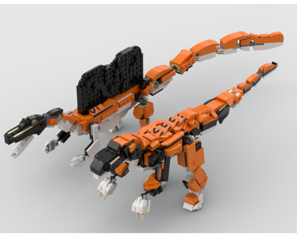 Lego Moc 31129 Indominus Rex By Bloooop Rebrickable Build With Lego