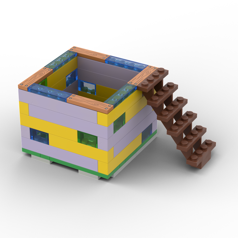 LEGO MOC Simple Box (with Minifig Interaction) by chuancong ...