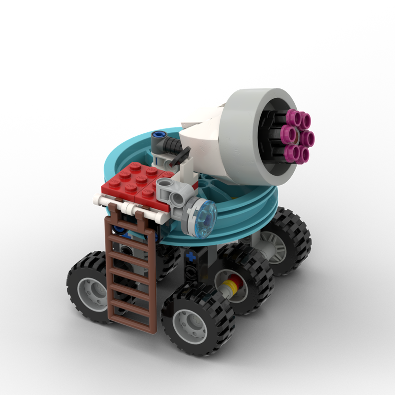 LEGO MOC Mobile Shooter (Adjustable, Rotatable) by chuancong ...