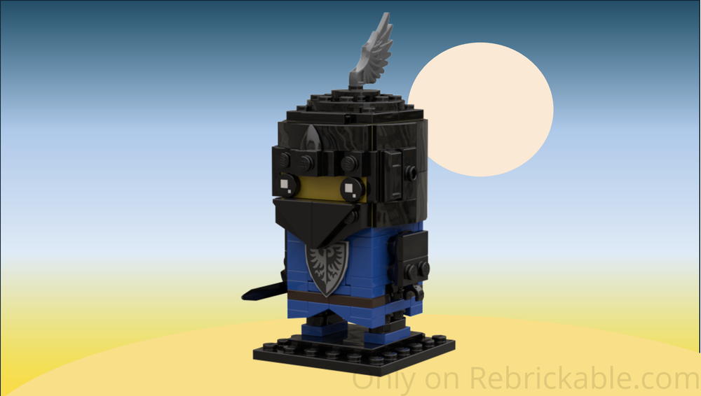LEGO MOC Black falcon hero Brickheadz by raguidel | Rebrickable - Build ...