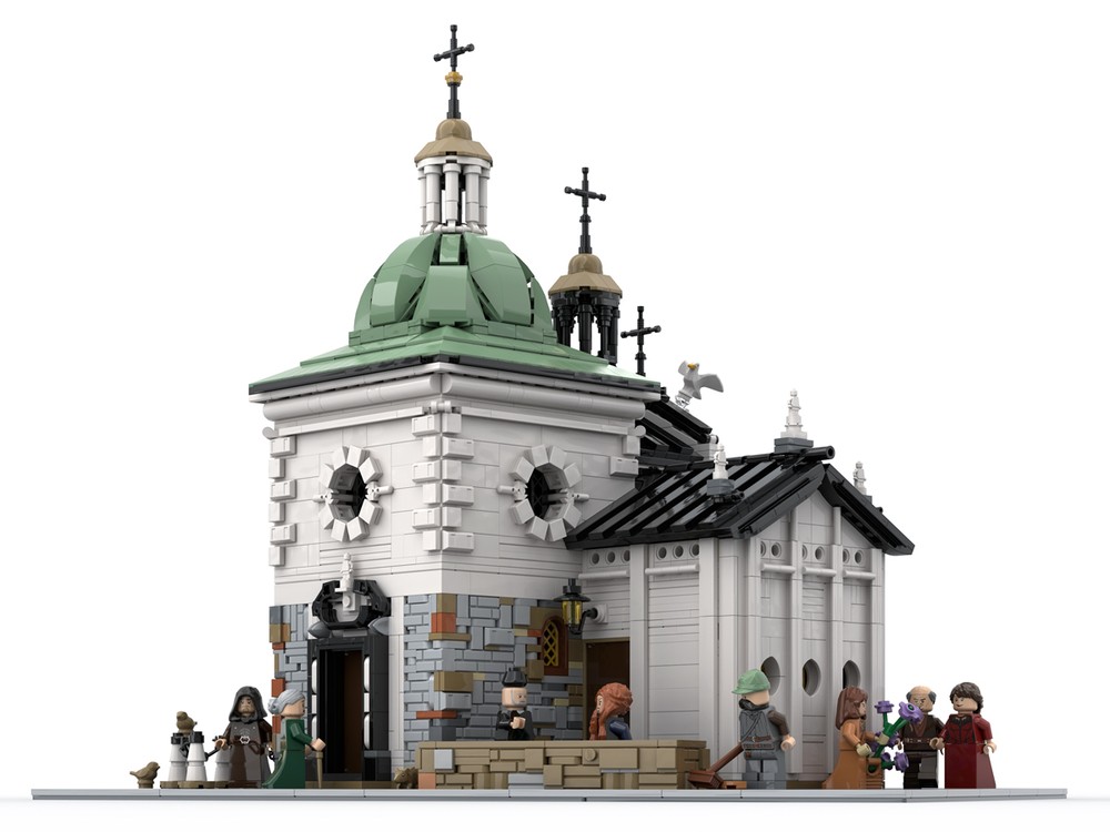 LEGO MOC Adalbert's Church by BrickAtive | Rebrickable - Build with LEGO