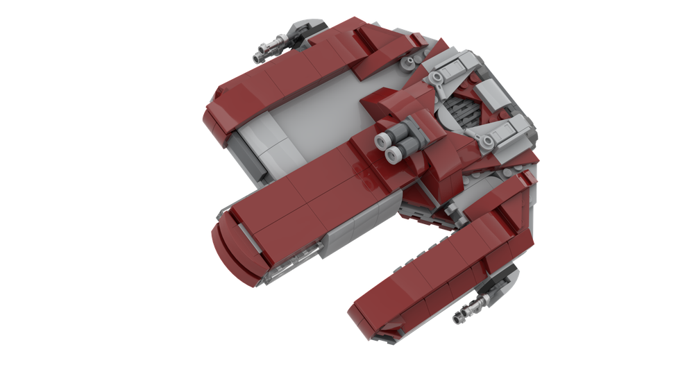 Lego Moc Ebon Hawk 75362 Alternative By Zsoltom Rebrickable Build