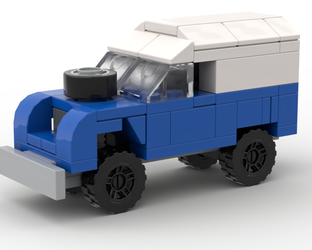 LEGO MOC Land Rover Series III "van" by AairsoftPR0 | Rebrickable ...