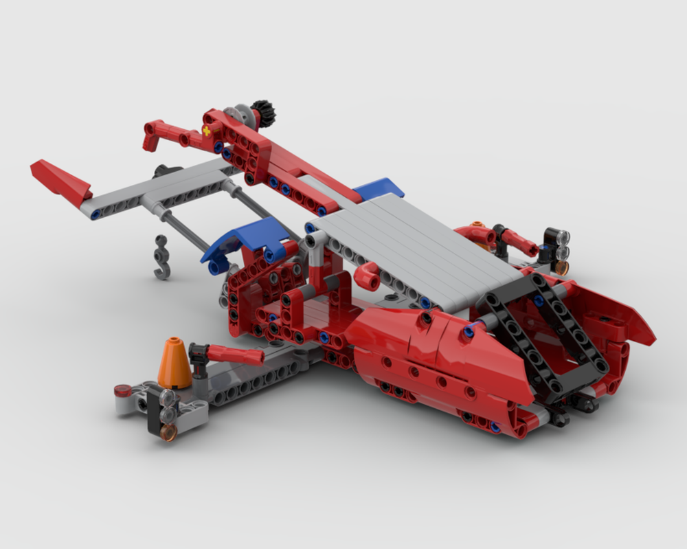LEGO MOC 42075 Fireflieger by bdziubac | Rebrickable - Build with LEGO