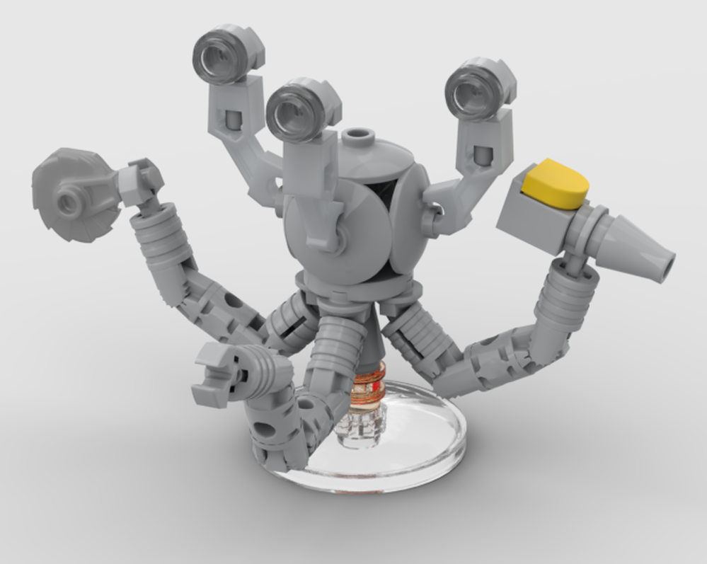 LEGO MOC Mr Handy - Fallout by mickcorp | Rebrickable - Build with LEGO