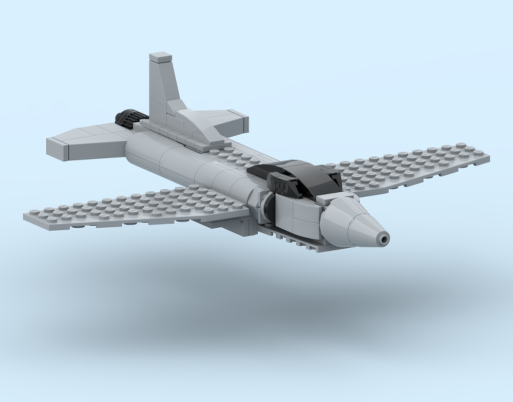 LEGO MOC Supermarine Attacker by WILD_BLUEY | Rebrickable - Build with LEGO