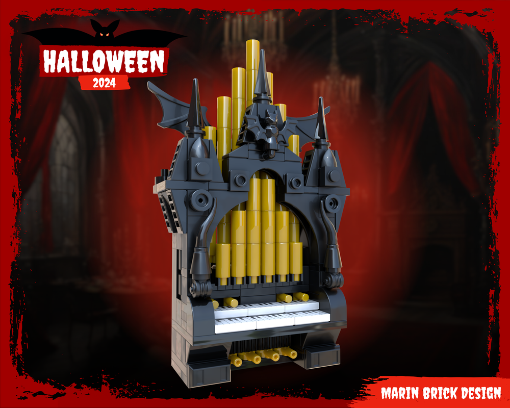 LEGO MOC Lego Vampire Organ - Halloween Medieval DnD scenery props by ...