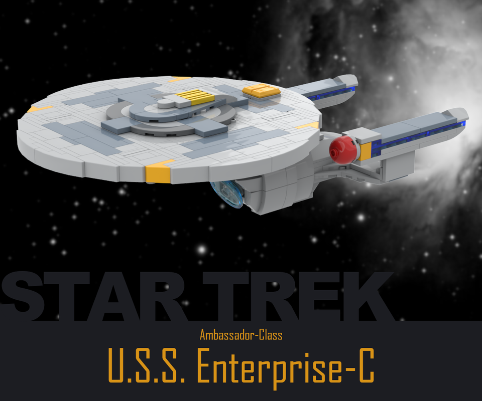 LEGO MOC Enterprise-C by The(Brick)Architect | Rebrickable - Build with ...