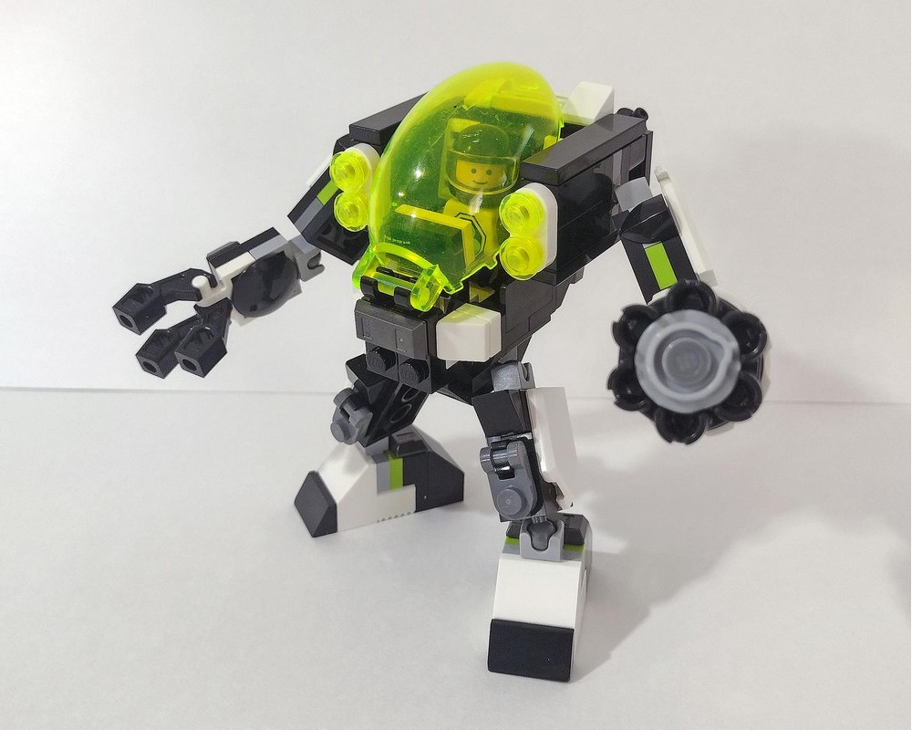 LEGO MOC Blacktron II: Prowler Mech - (60428-1 Modification) by Mech ...