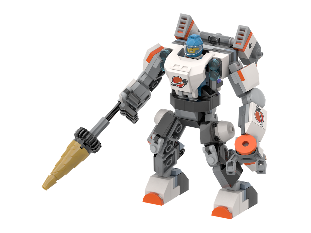 LEGO MOC Space Construction Mech Armor - (60428-1 & 30663-1 ...