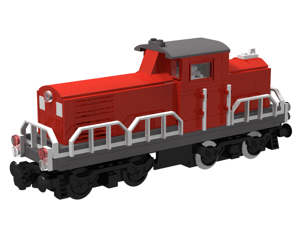 LEGO MOC DB V90 Locomotive (6-wide) by diamond_deer | Rebrickable ...