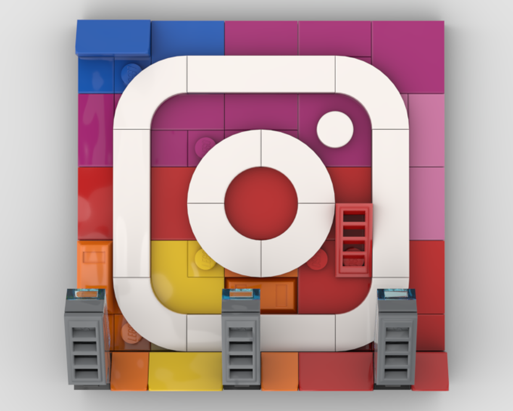 LEGO MOC Small Instagram Billboard by MeestarBreeks | Rebrickable ...