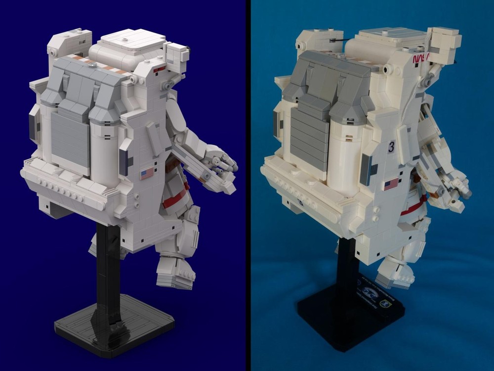 LEGO MOC Manned Maneuvering Unit: First Untethered Spacewalk by Techno ...