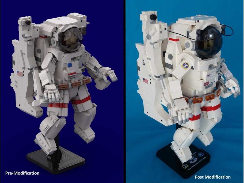 LEGO MOC Manned Maneuvering Unit: First Untethered Spacewalk by Techno ...