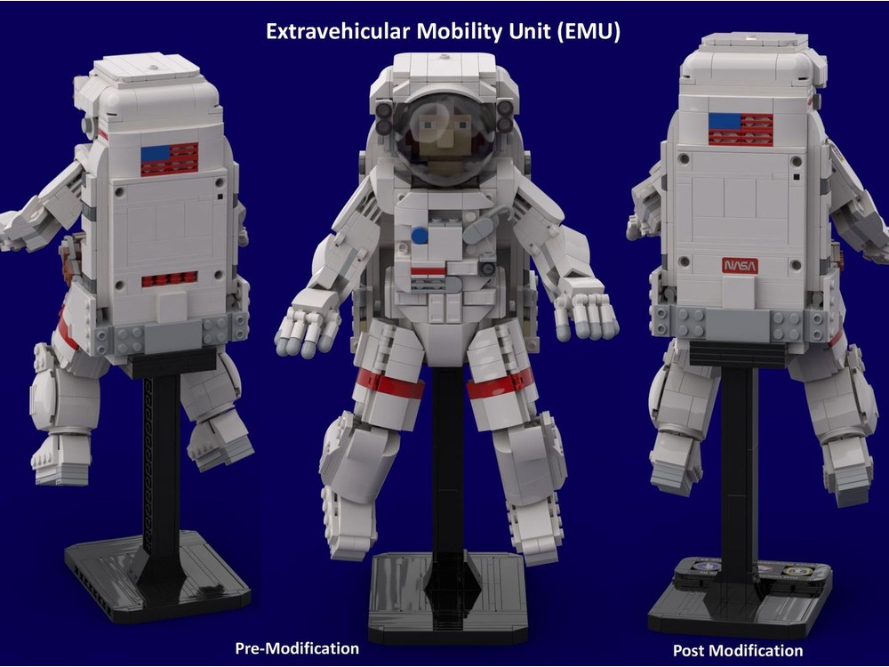 LEGO MOC Manned Maneuvering Unit: First Untethered Spacewalk by Techno ...