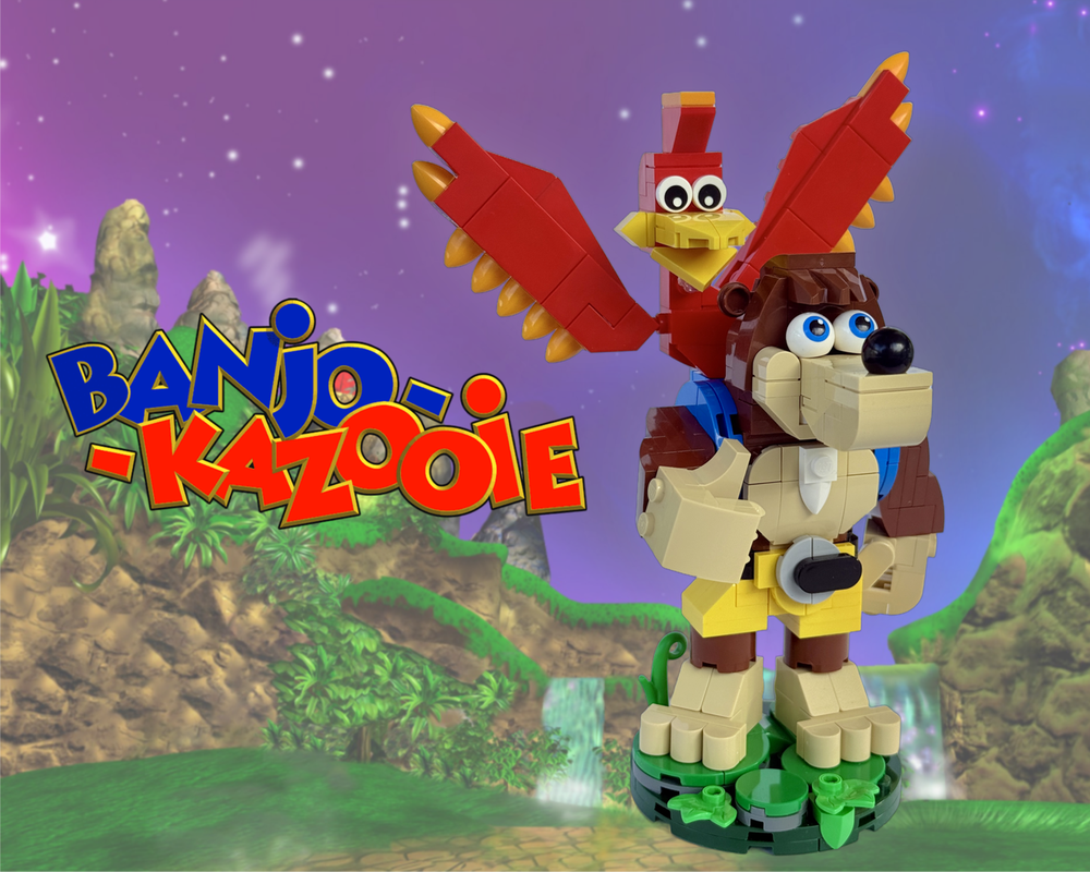 LEGO MOC Banjo-Kazooie by BrokenBrownBrick | Rebrickable - Build with LEGO