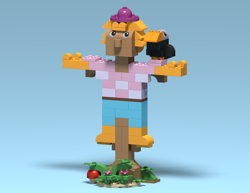 LEGO MOC 11034 Scarecrow by mattking4 | Rebrickable - Build with LEGO