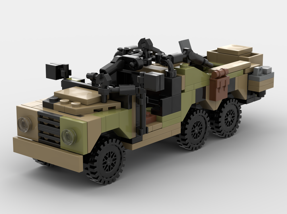 LEGO MOC ADF 6x6 land rover by Johnriley | Rebrickable - Build with LEGO