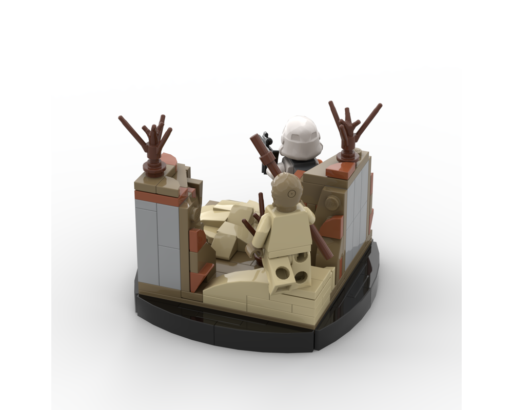 LEGO MOC Tatooine Two Figure Diorama by Dreadnought Designs ...