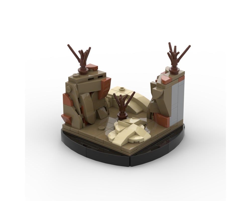LEGO MOC Tatooine Two Figure Diorama by Dreadnought Designs ...