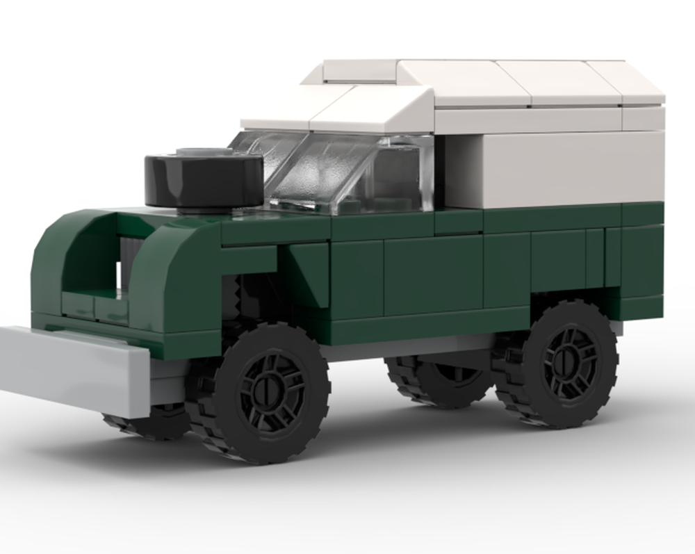 LEGO MOC Land Rover Series III Dark Green "van" by AairsoftPR0 ...
