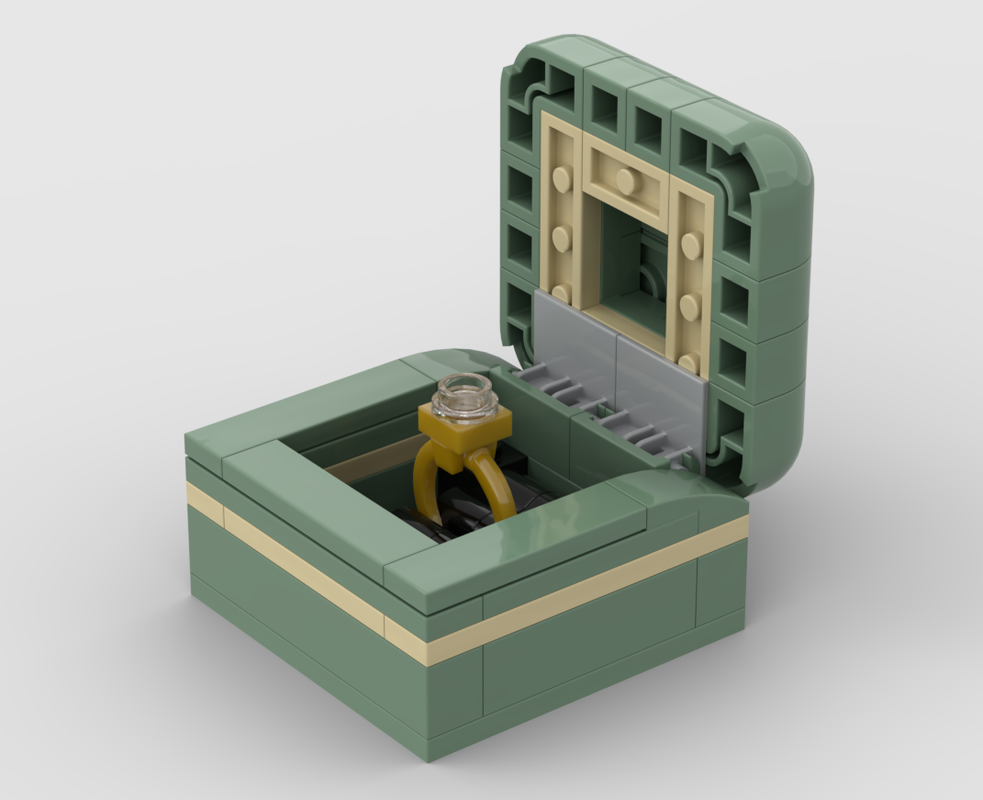 LEGO MOC Wedding Ring by thrulego | Rebrickable - Build with LEGO