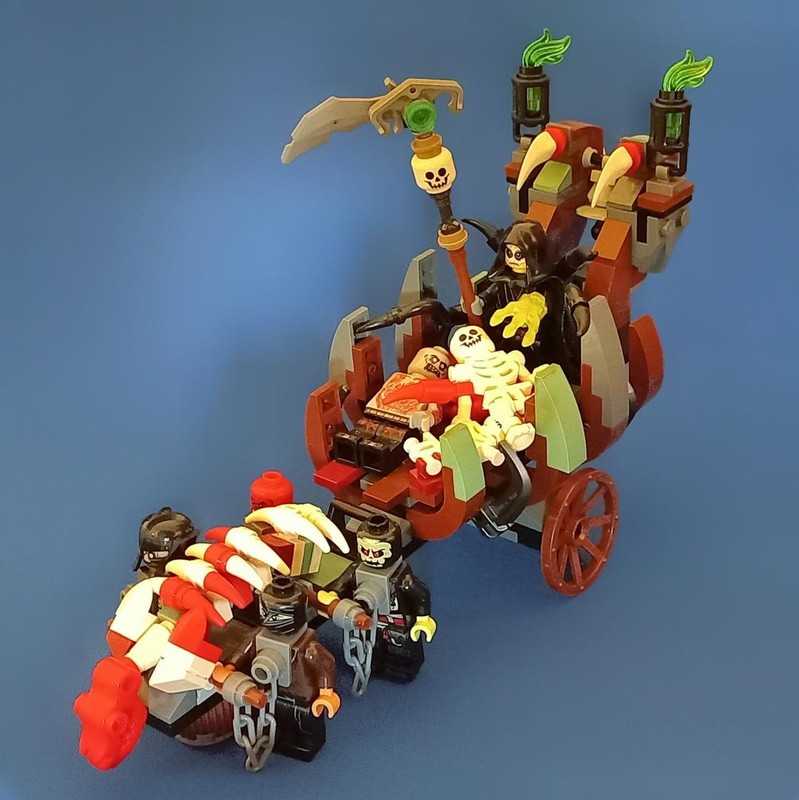 LEGO MOC Corpse cart [Undead army] by AlexEscapist | Rebrickable ...